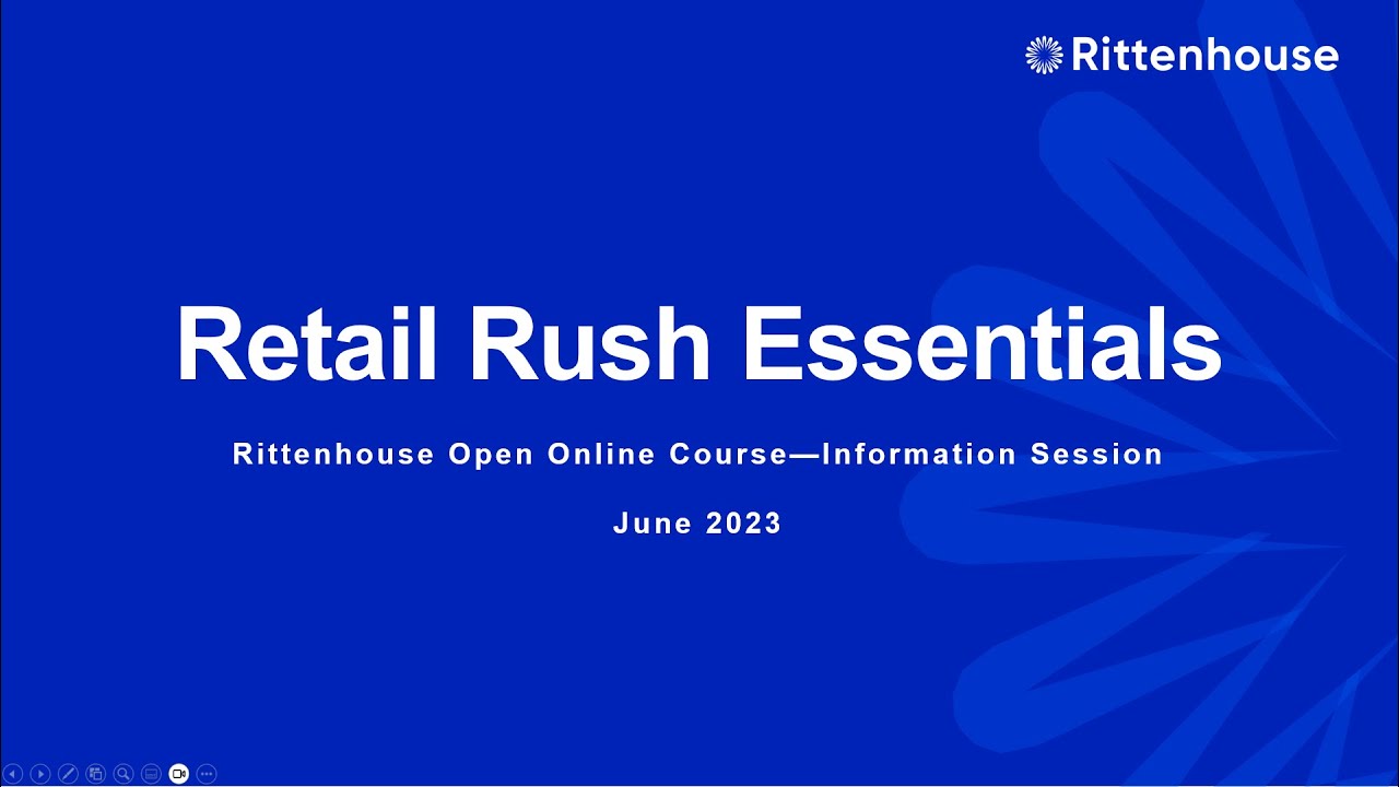 Rittenhouse Open Online Course ROOC Rush Essentials - YouTube