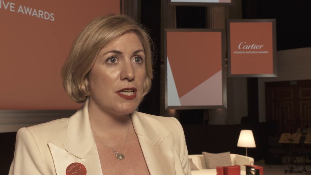 Ciara Donlon Laureate for Europe Cartier Womens Initiative Awards 2017 ...