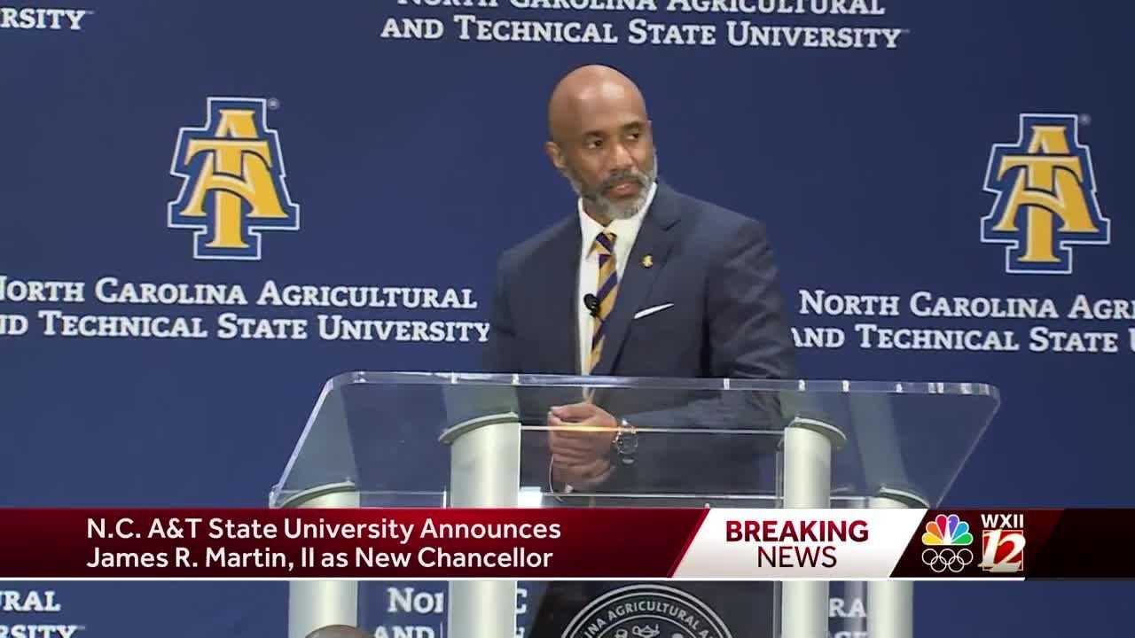 NC A&T State University names new chancellor - YouTube