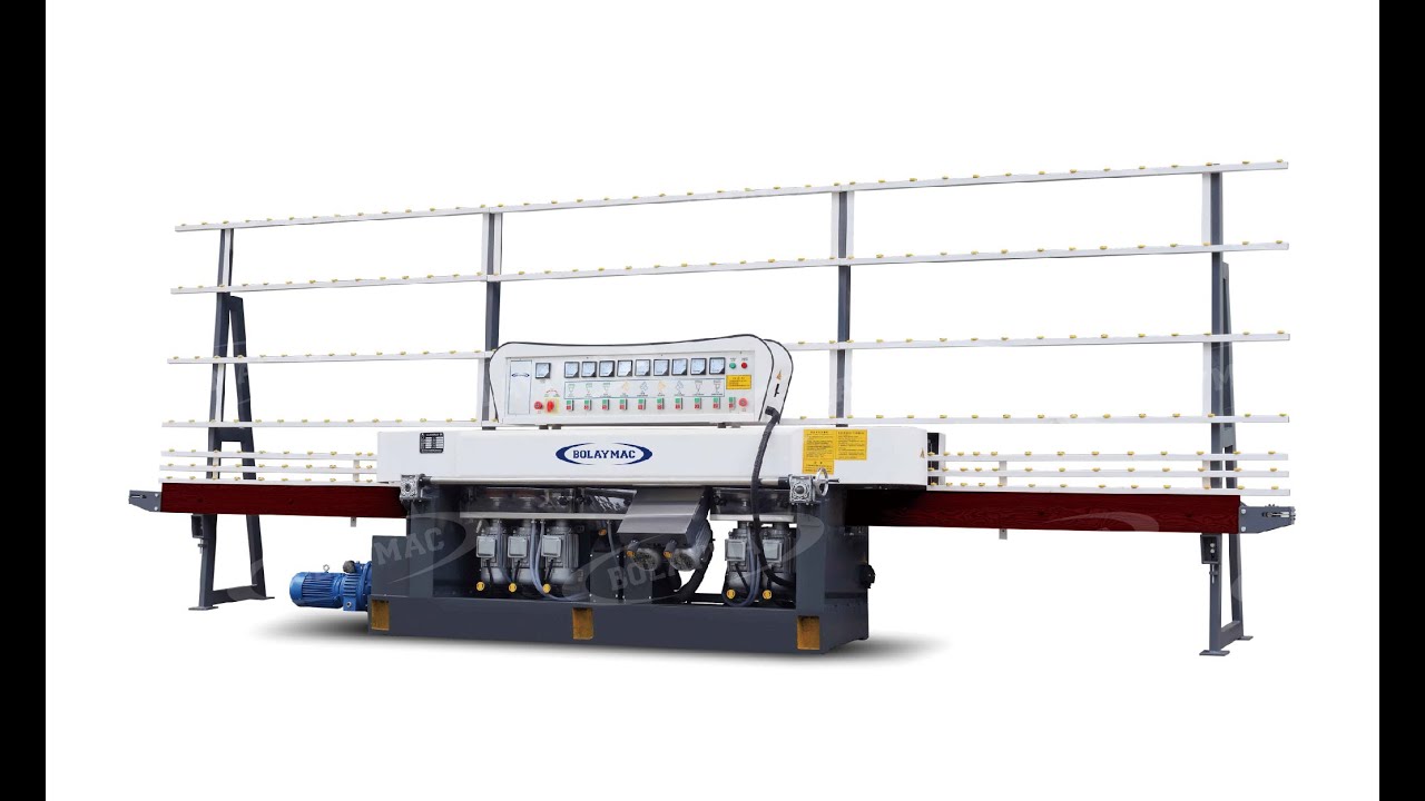 Glass straight line edging machine｜Glass Single Edger｜BolayMac Glass ...