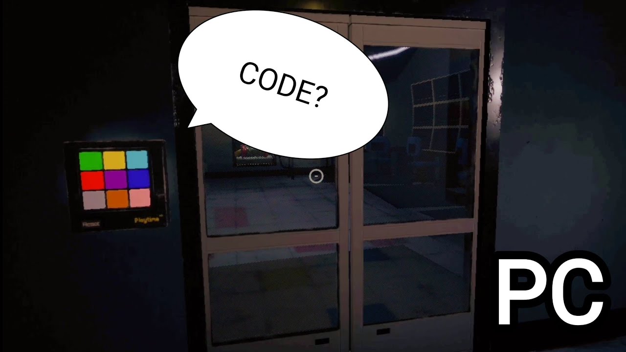 How to find the door color code for GrabPack in Pc game Poppy Playtime ...