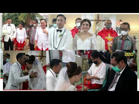 Pemberkatan Nikah Meyche dengan Marsel || Nosu-Flores  dan Tokeran-Suppiran, Toraja Barat || Kendari