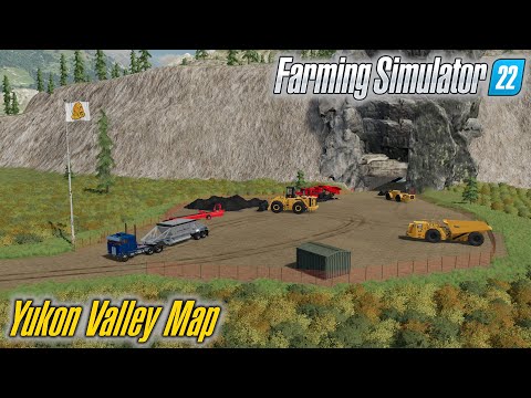 FS22 Produce And Sell Coke Coal 🚧 Yukon Valley V3 Beta 🚧Farming ...
