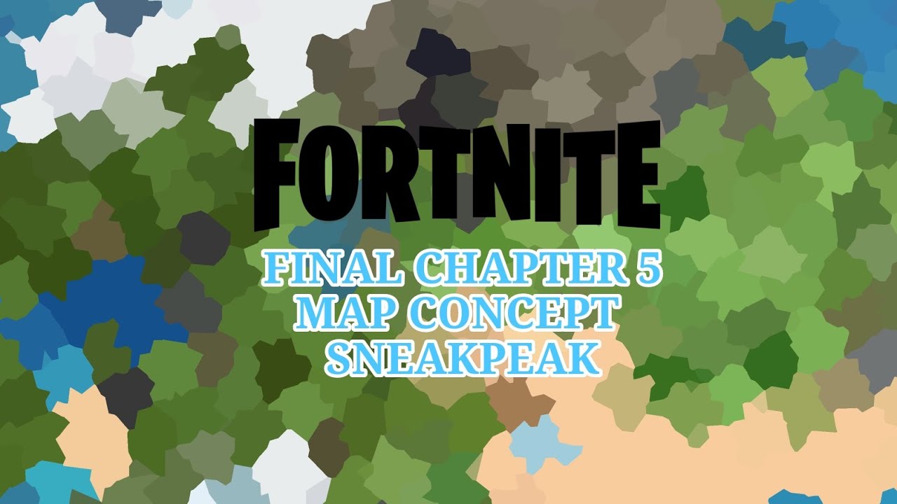 Fortnite chapter 5 map concept Final Sneakpeak - YouTube