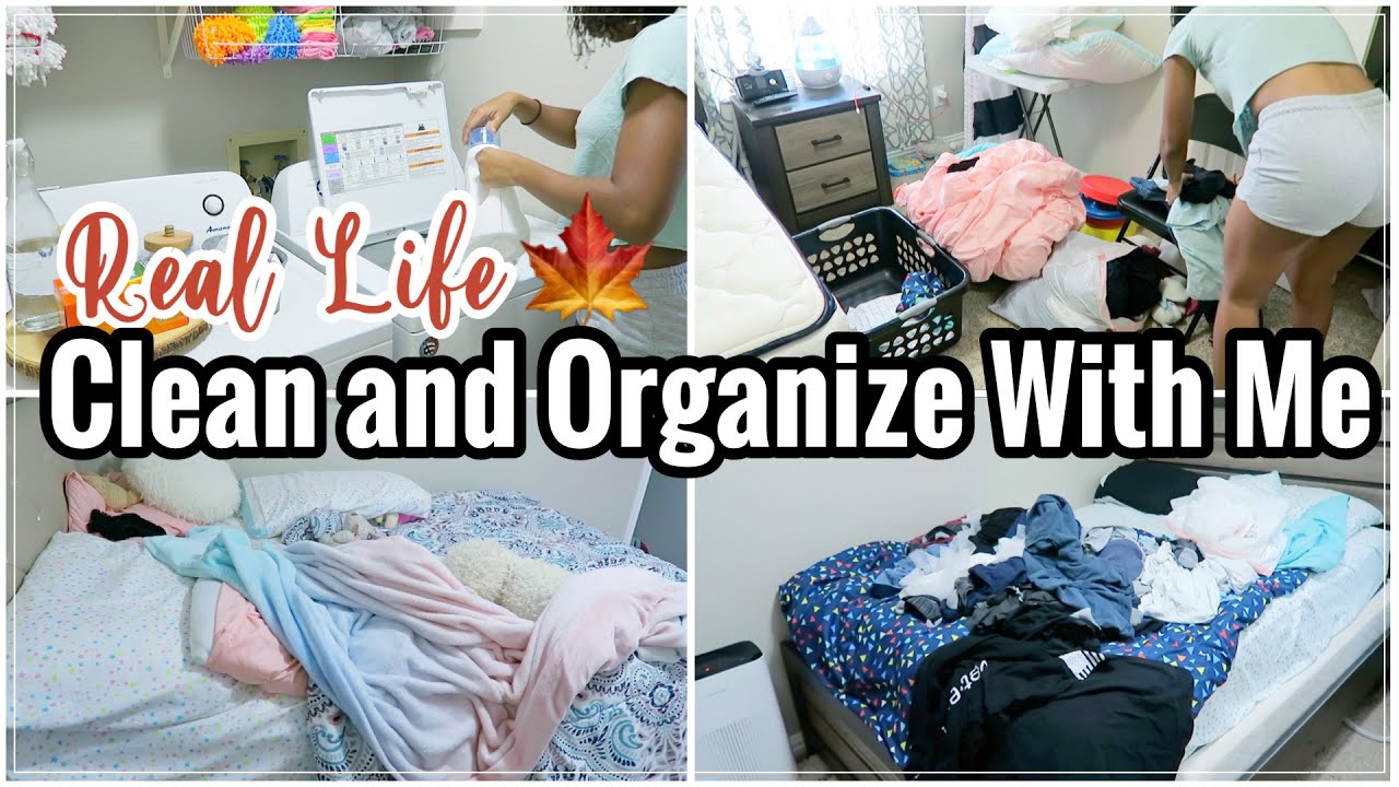 REAL LIFE CLEAN WITH ME | Real Messy House | Clean Up With Me - YouTube