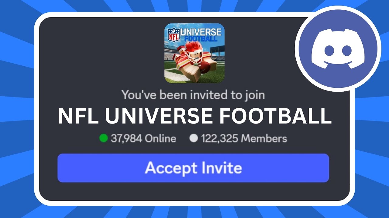 How to Join NFL Universe Football Discord Server - YouTube