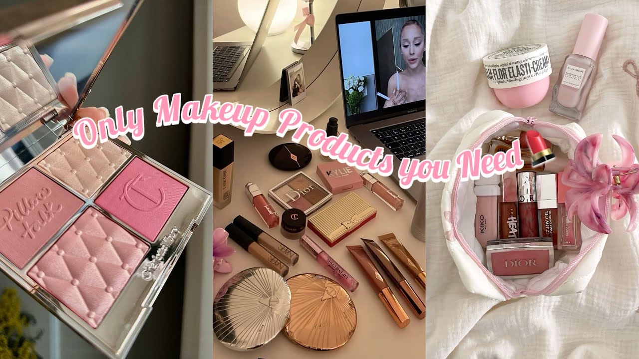 ONLY MAKEUP Products You Need | Must have Makeup products | Makeup ...