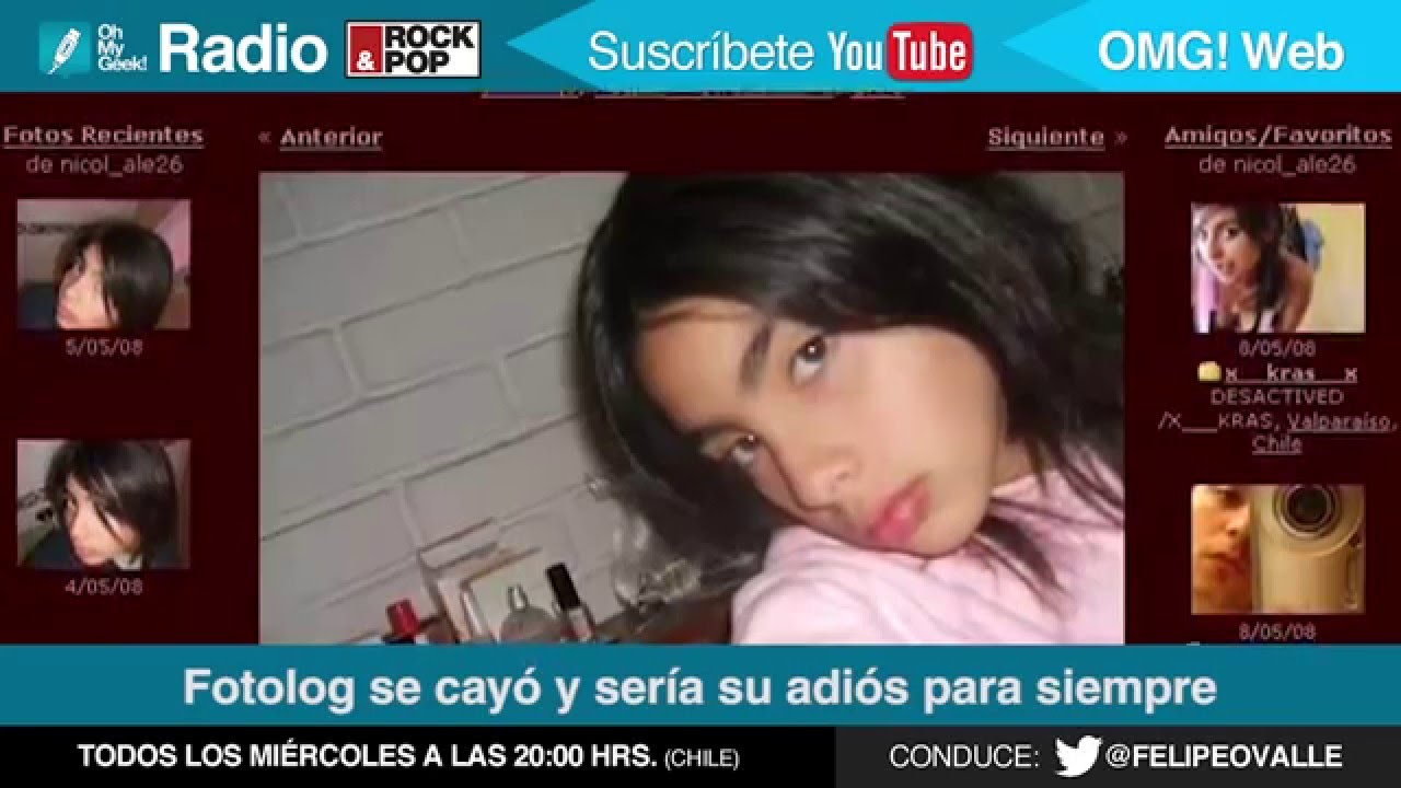 La caída y el adiós por siempre de Fotolog - OMG! Radio - YouTube