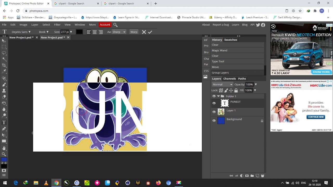Clip Art And Text Warp In Photopea YouTube clip-art-and-text-warp-in-photopea-youtube