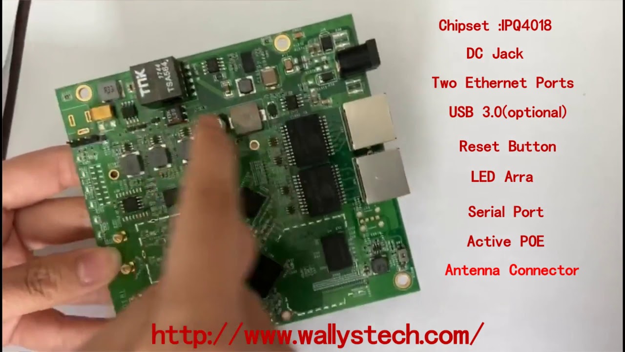 (Qualcomm IPQ4018)DR4018L:2X2 2.4G, 2X2 5G, Active POE Wave2,wireless ...