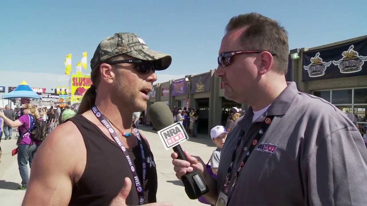 WWE Superstar Shawn Michaels Before the NRA 500 NASCAR Race at the ...