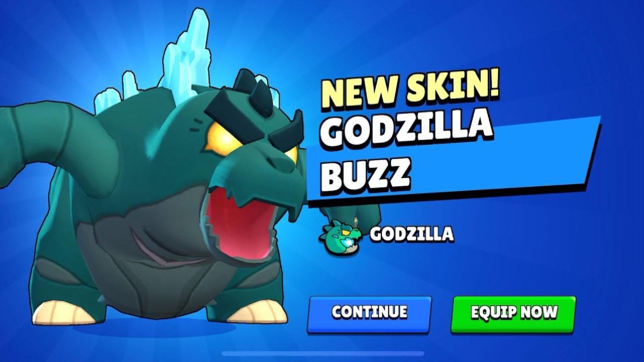 GODZILLA BUZZ 🦖 | Brawl Stars - YouTube