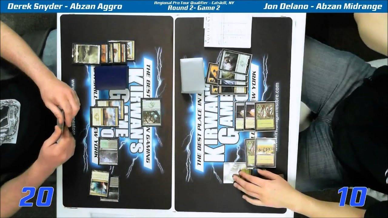 Regional Pro Tour Qualifier MTG Round 2 Catskill, NY 4/25/15 - YouTube