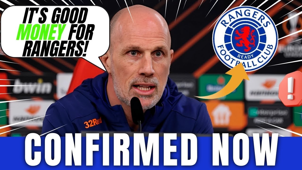 💥URGENT! IT CAME OUT THIS AFTERNOON! BIG MONEY! RANGERS FC - YouTube