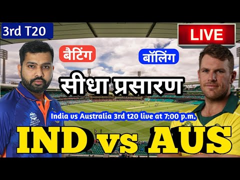 LIVE – IND vs AUS 3rd T20 Match Live Score, India vs Australia Live ...
