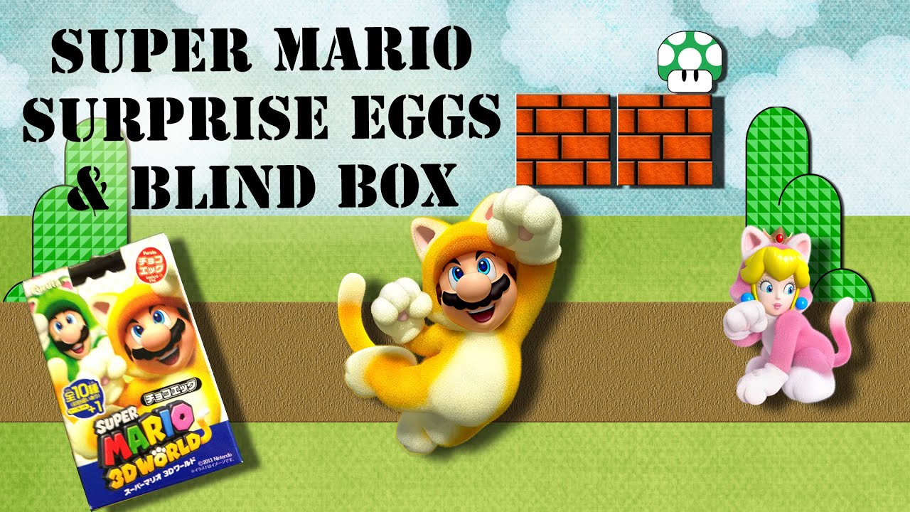 Super Mario Surprise Egg Toys And Blind Box Unboxing! - YouTube