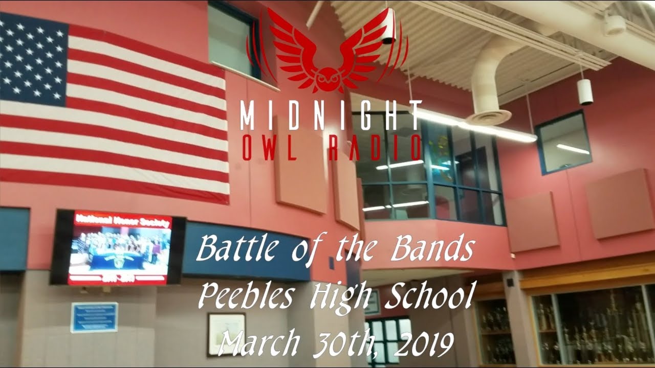 Peebles High School Battle of the Bands 2019 | March 30th, 2019 - YouTube