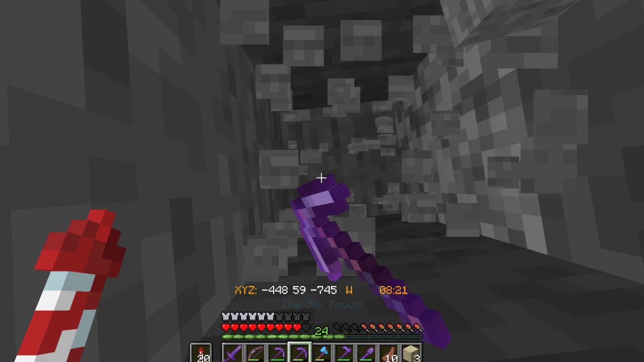 don't dig straight down in minecraft at 3 am - YouTube