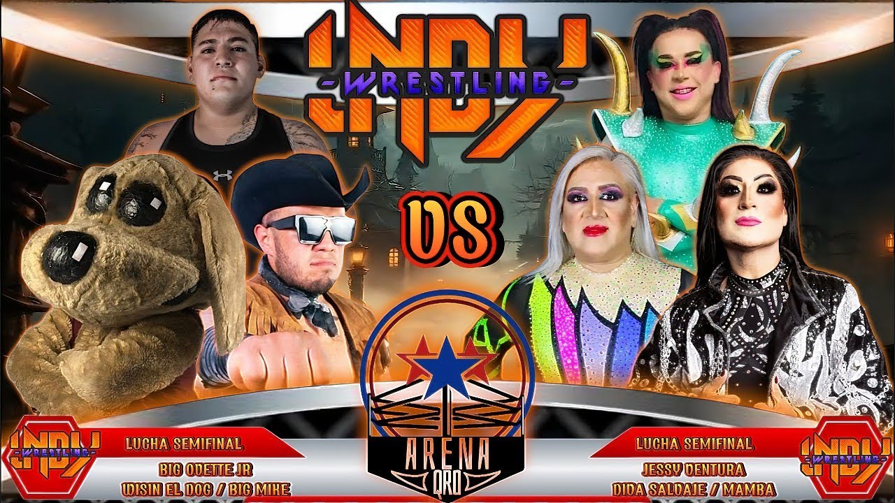 WISIN EL DOG, BIG OVETTE JR Y BIG MIKE VS DIVA SALVAJE, JESSY VENTURA Y ...