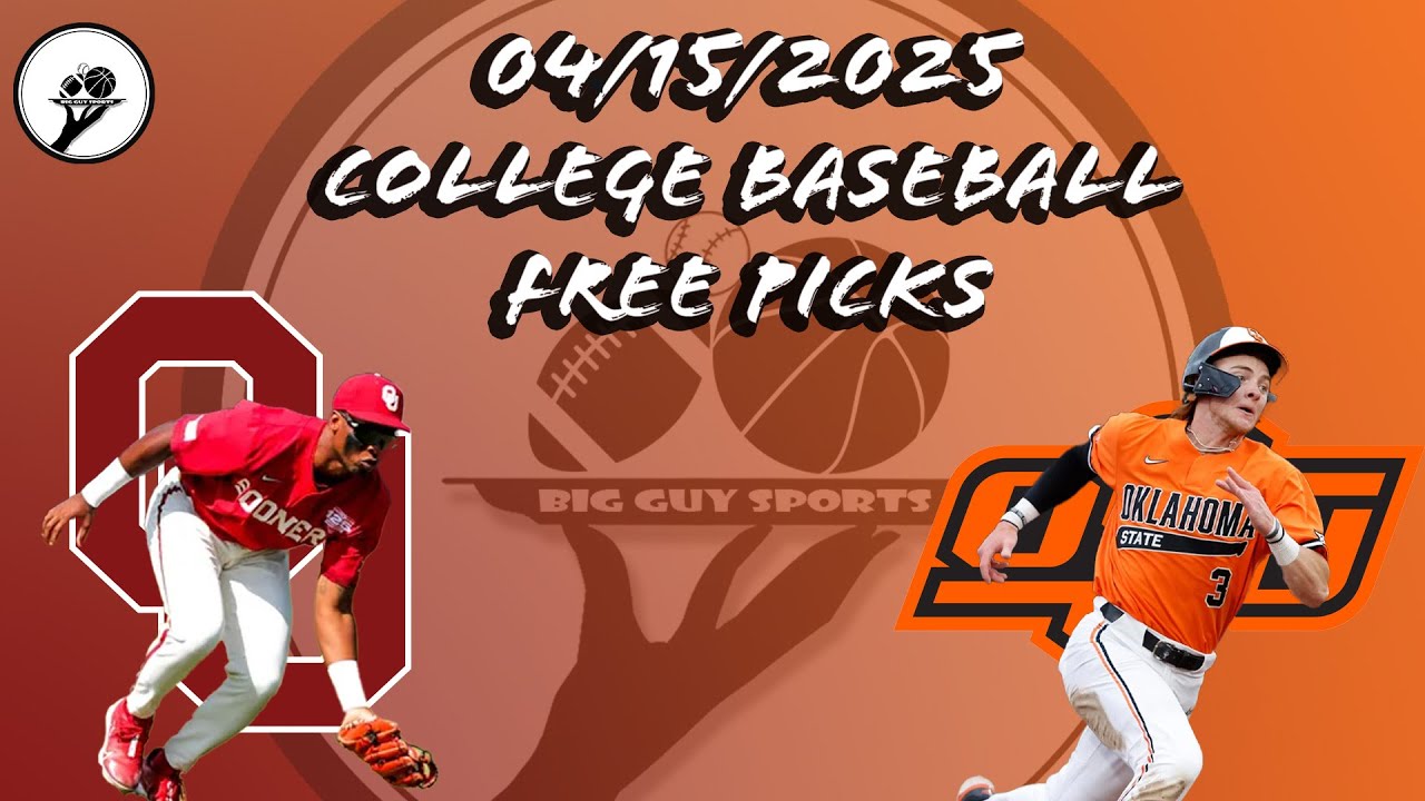 FREE College Baseball Picks 04/15/25 I 11-4 FREE PICKS STREAK - YouTube