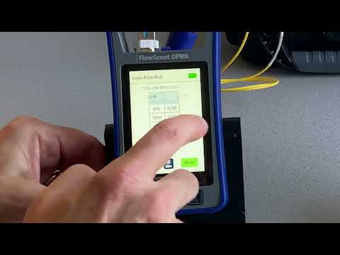 FlowScout™ OPM8 Setting Pass Fail Limits