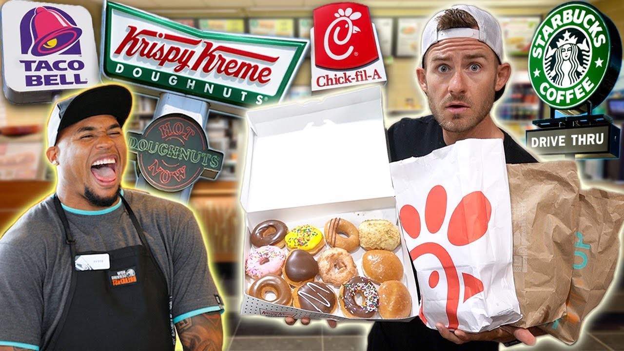 I LET FAST FOOD WORKERS PICK MY FOOD CHALLENGE! - YouTube