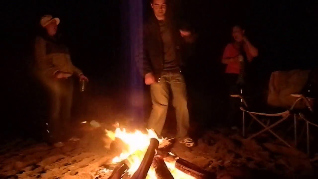 Drunken Bonfire Dancing - YouTube
