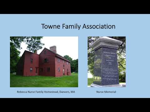 Towne Family Oral History with Salem State Professor, Andrew Darien ...