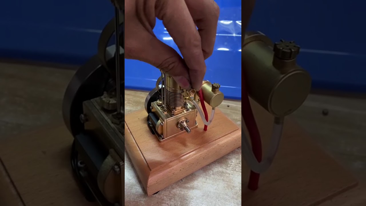 Mini m16 Micro Air-cooled Engine - YouTube