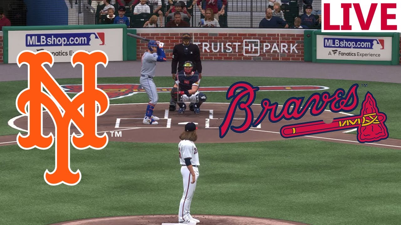 🔴LIVE MLB 🔴 New York Mets VS Atlanta Braves /September 25/ /MLB THE SHOW 2024 - YouTube