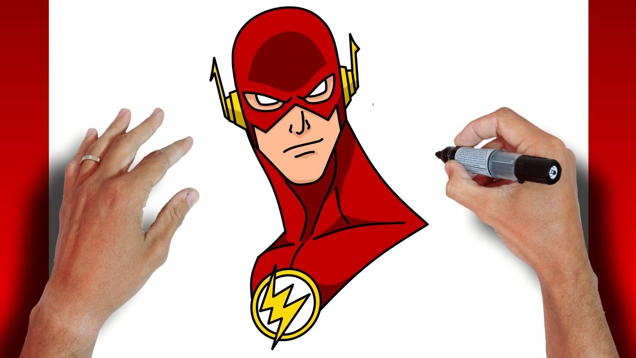 como DESENHAR o FLASH - HOW TO DRAW FLASH - YouTube