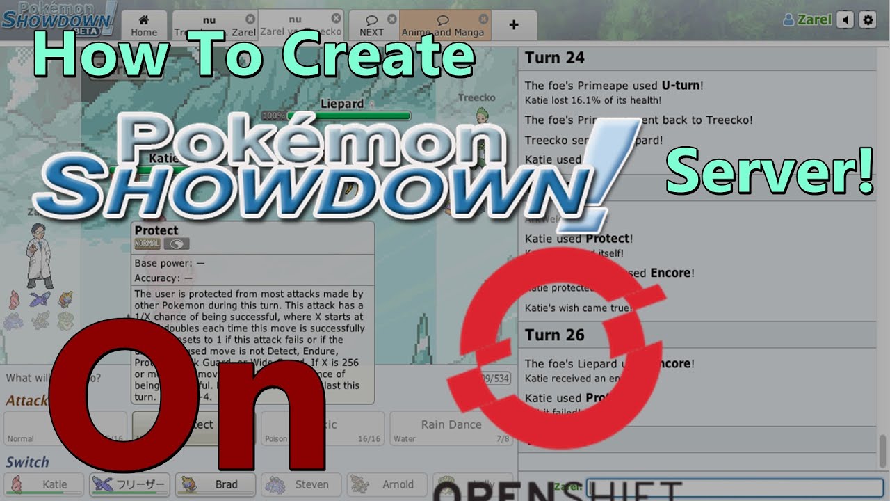 How to make Pokémon Showdown server on VPS (Openshift) - YouTube