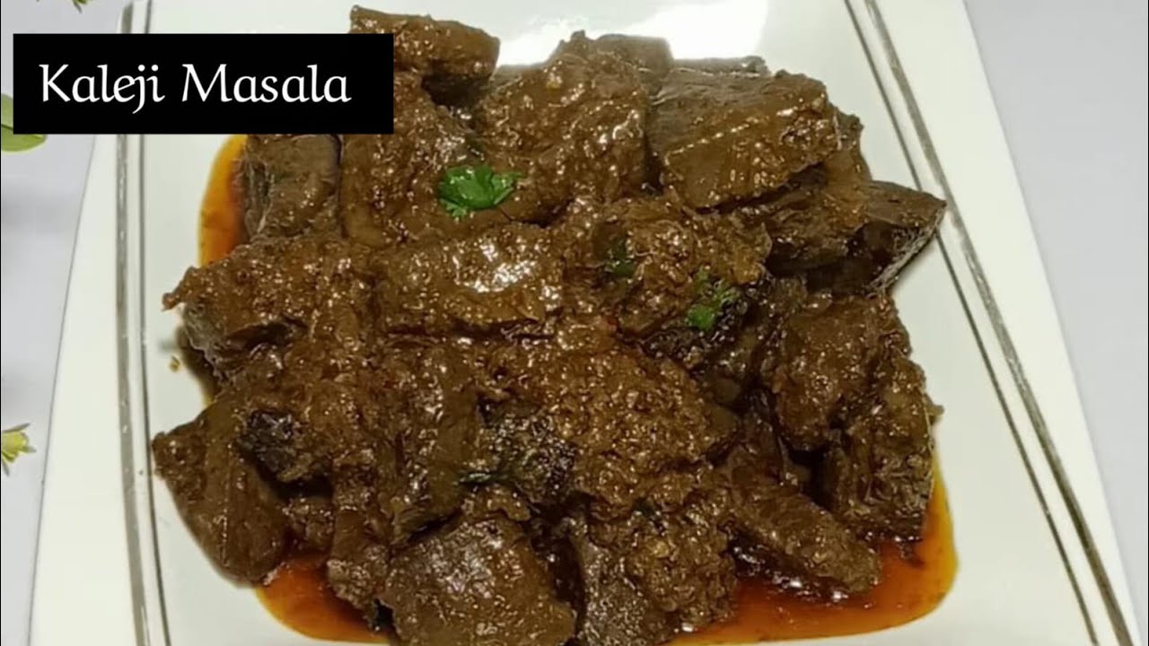 Kaleji Masala Recipe | Mutton Liver Recipe | Soft Kaleji Recipe ...