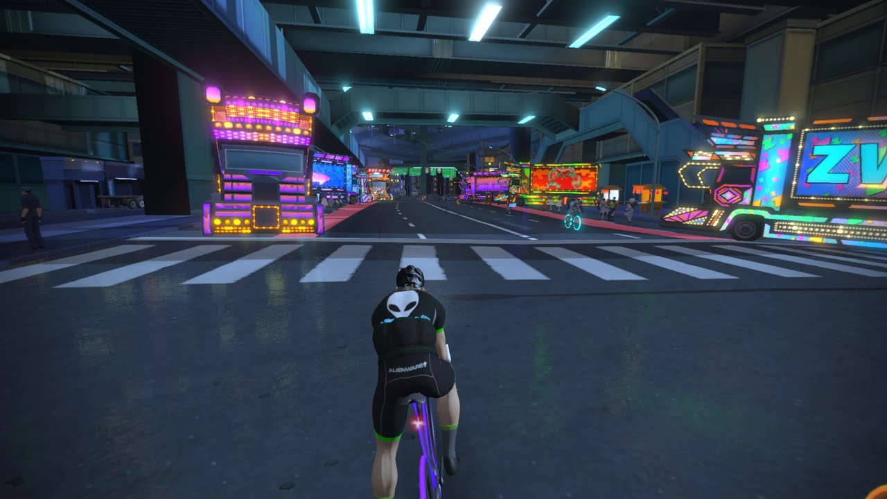 【Zwift】Neokyo Ride [Makuri New Map]（20211118） - YouTube