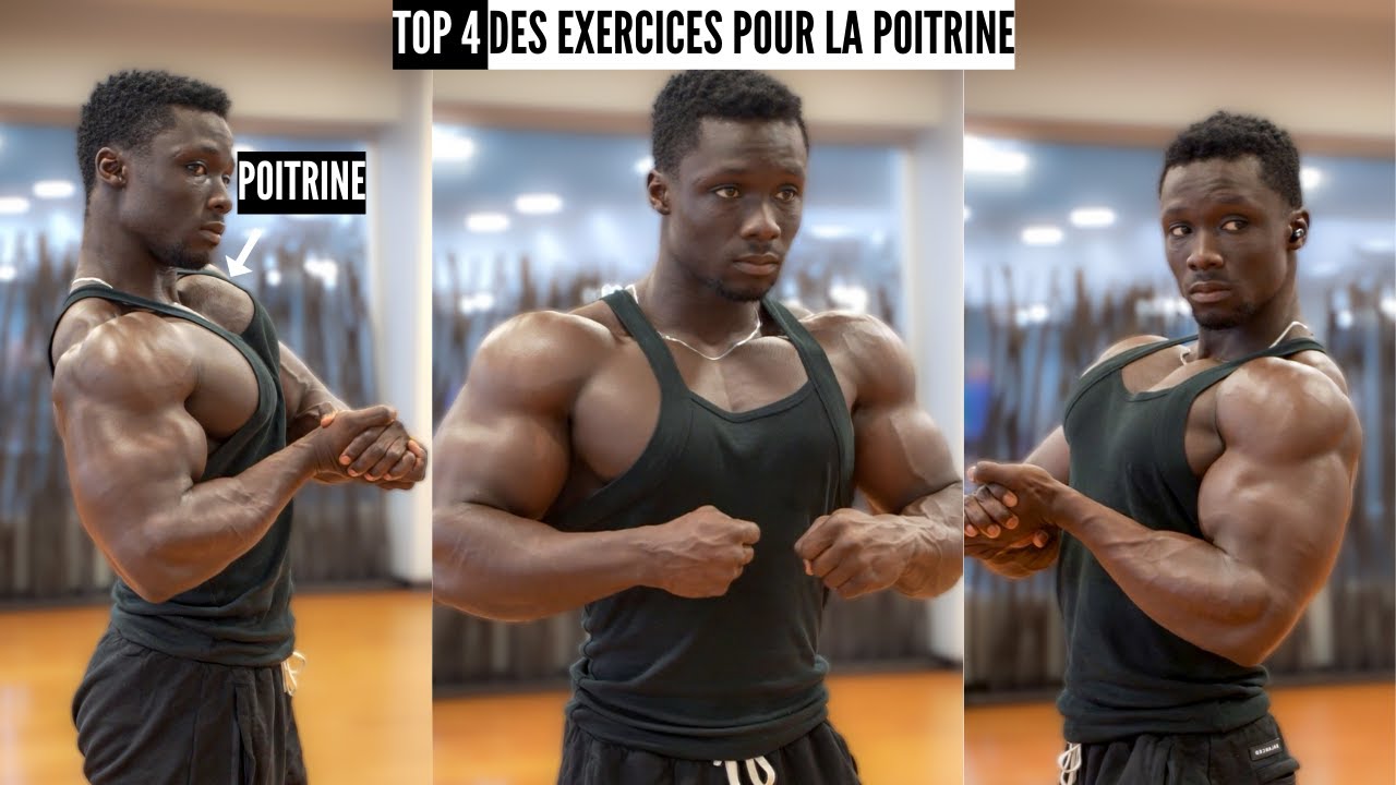 Top 4 Des Exercices Pour La Poitrine 😳😤 - YouTube