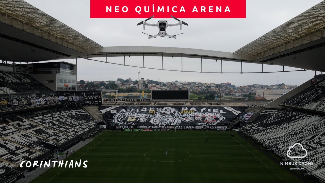 [4K] NEO QUÍMICA ARENA - CORINTHIANS - DRONE MAVIC AIR 2 - YouTube