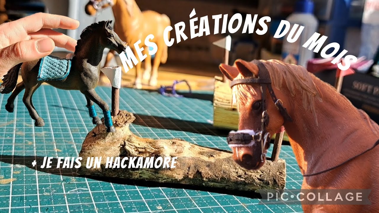 《Schleich》 Haul créations + "tuto" hackamore ️📏 ️ - YouTube