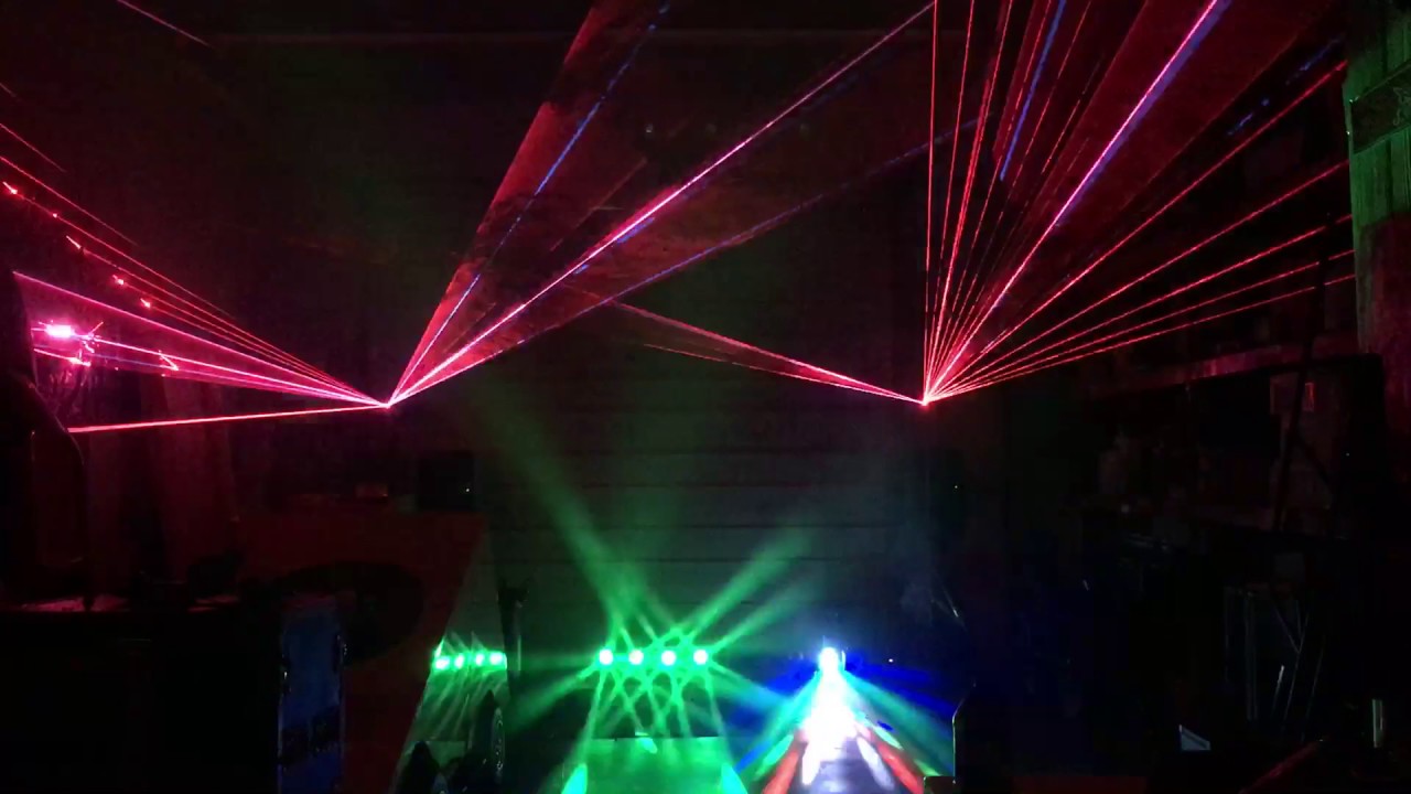 Testing laser emu-laser fx - YouTube