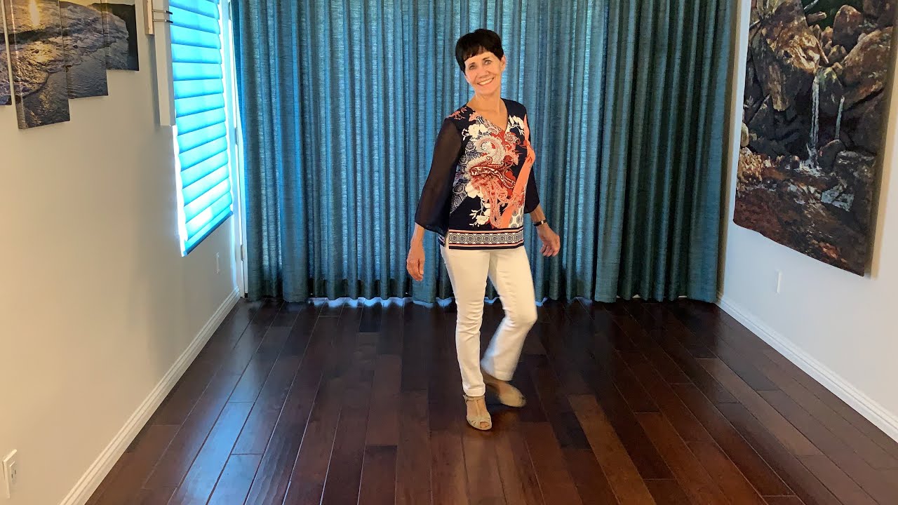 Cowboy Charleston line dance demonstration and tutorial by Stephie ...