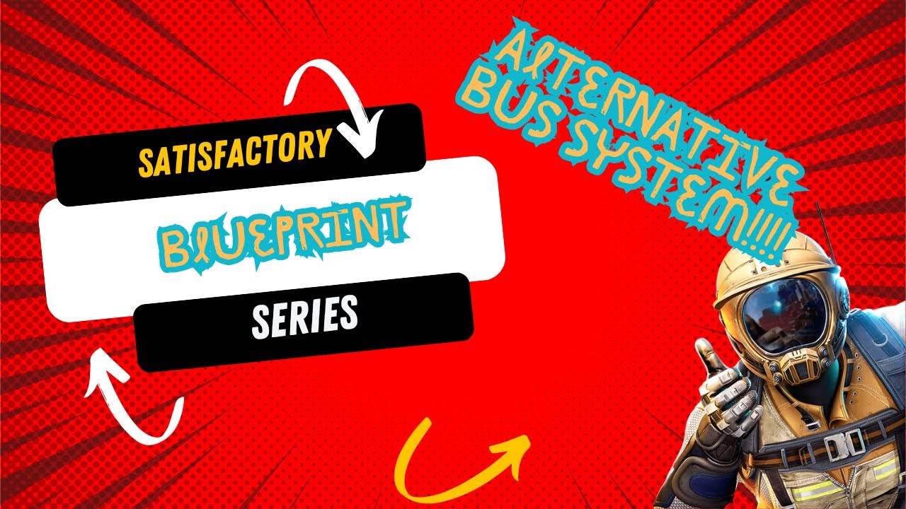 SATISFACTORY: AMAZING BUS SYSTEM FOR MODULAR BASES - YouTube