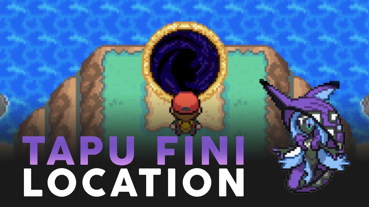 Pokemon Omega Red - Tapu Fini Location - YouTube