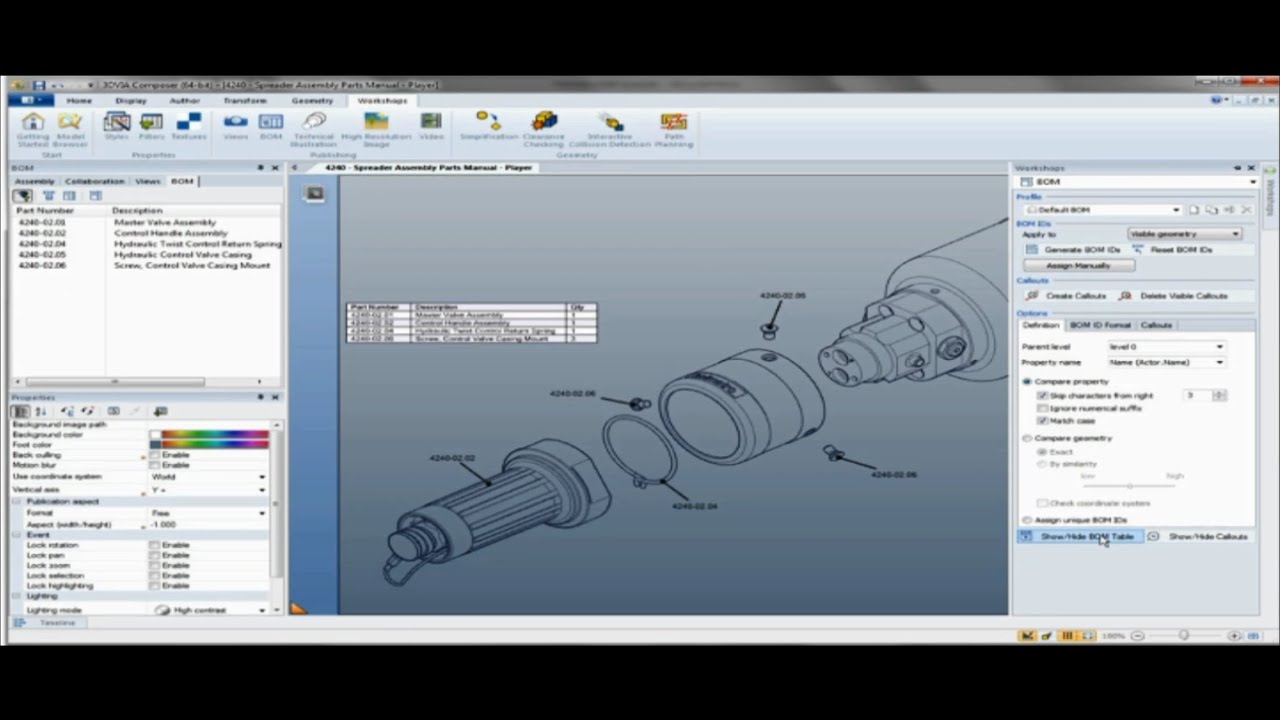 Function｜처음 만나는 SOLIDWORKS Composer - YouTube