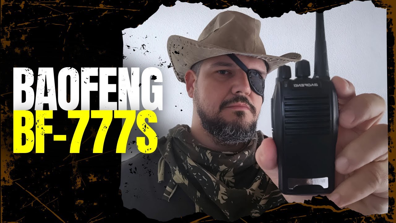 Baofeng BF-777S para Sobrevivência: O Rádio Comunicador Essencial para o seu Kit - YouTube