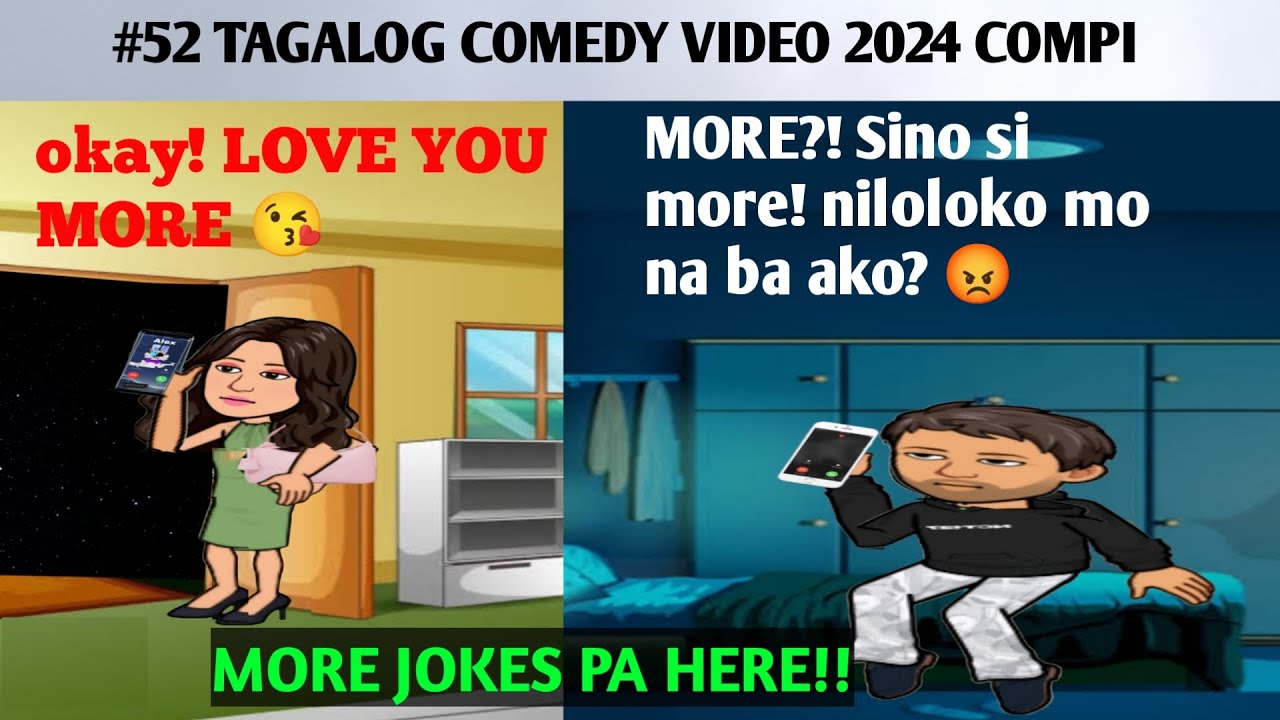 #52 TAGALOG COMEDY VIDEOS COMPILATION ANIMATION 2024 | FOR ...
