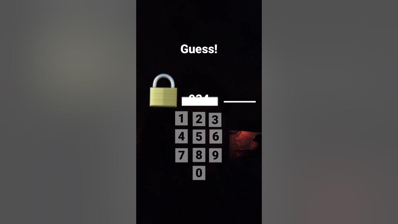 Guess the password - YouTube
