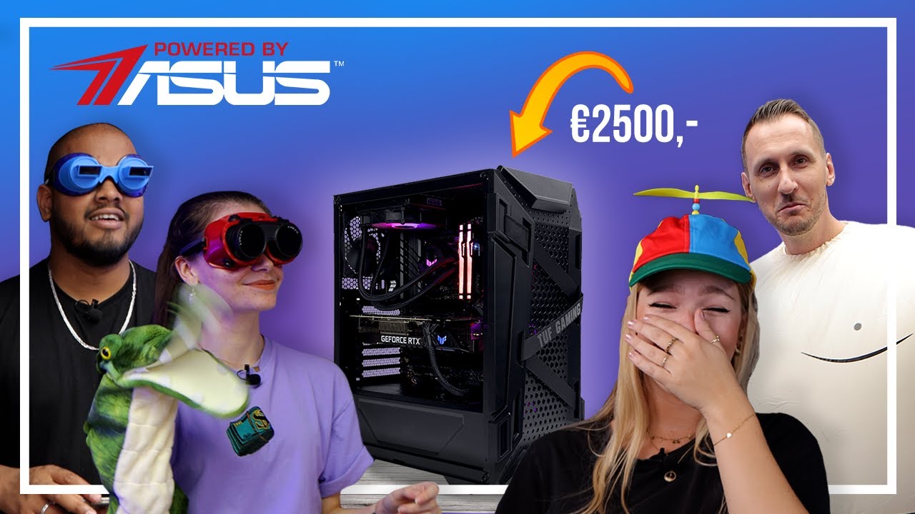 8 Streamers. 4 Game PC's. 2 Winnaars. 😱 - Redux Extreme €2500 PC Build ...