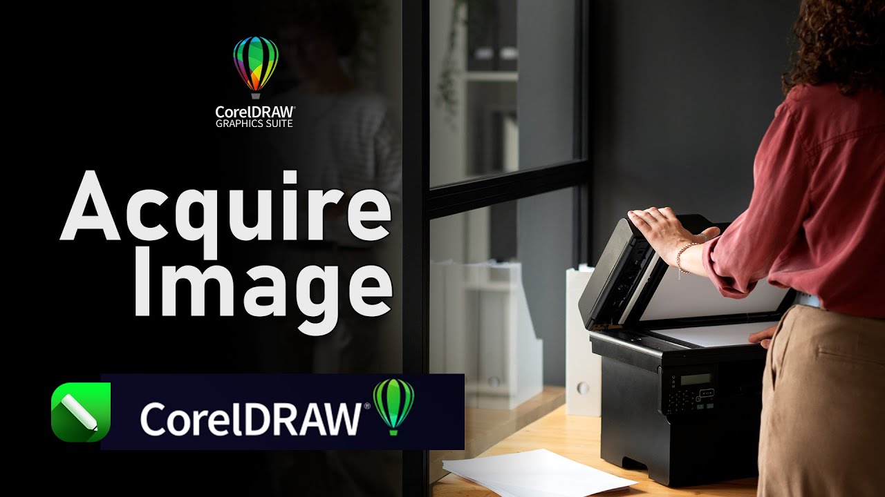 HOW TO SCAN IN CORELDRAW | Acquire Image - YouTube