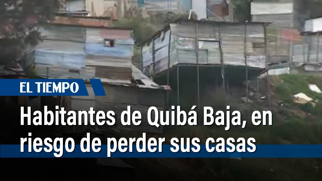Cerca de 2.5000 habitantes de Quibá Baja, en riesgo de perder sus casas ...
