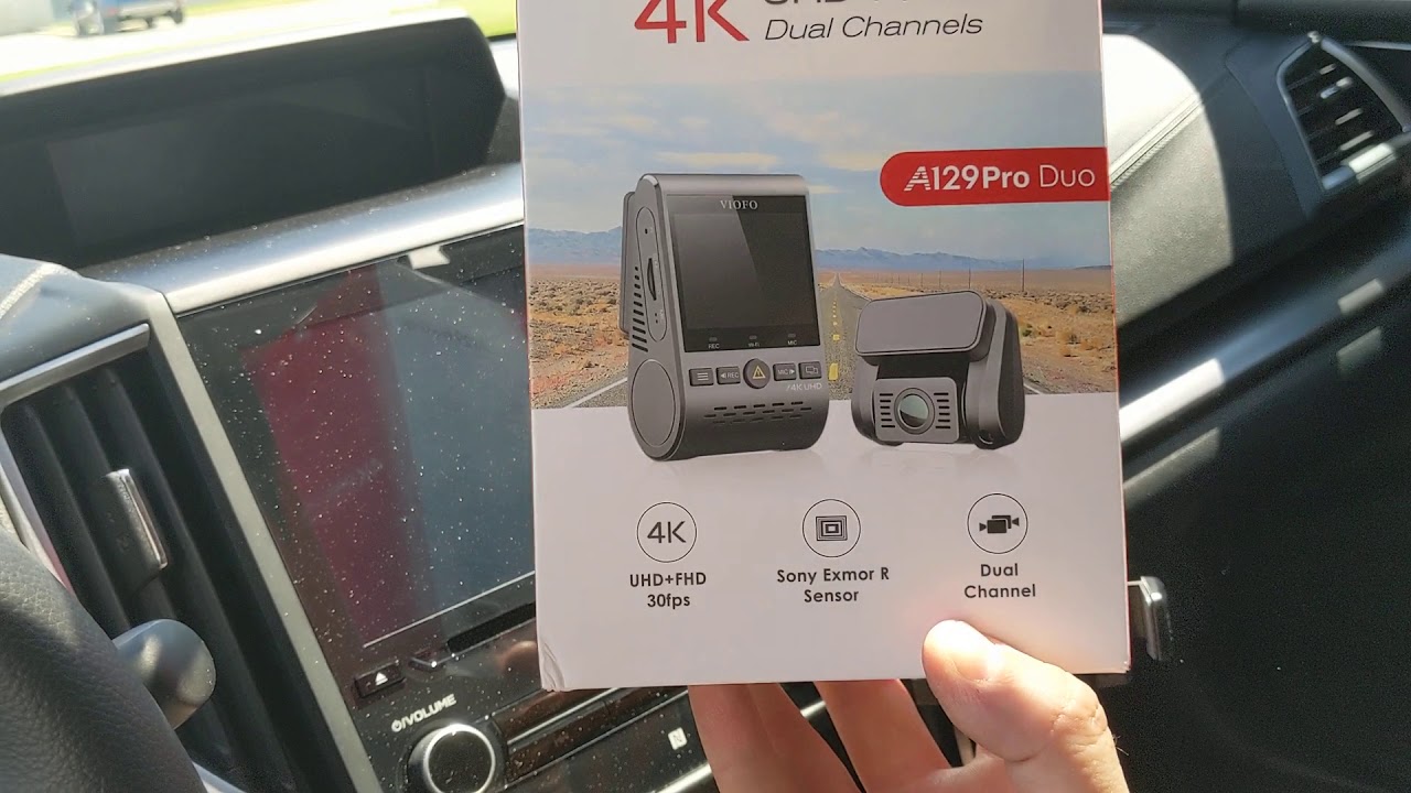 Viofo A129 Pro Duo-G 4K Dash Camera - YouTube