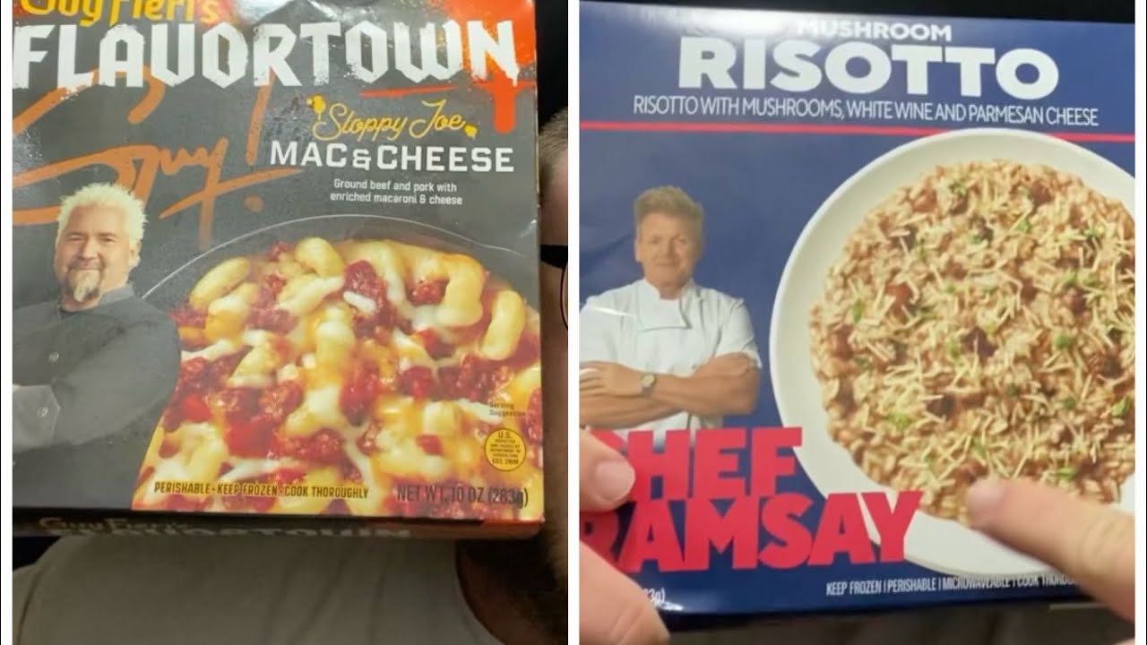 Chef Ramsay Vs Guy Fieri Frozen Food part 1 - YouTube